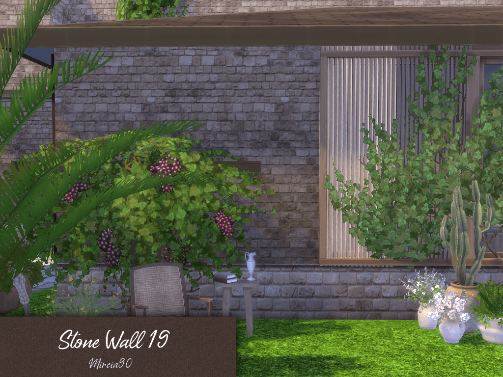 Stone Wall #19 - Gallery - The Sims 4 Build / Buy - CurseForge