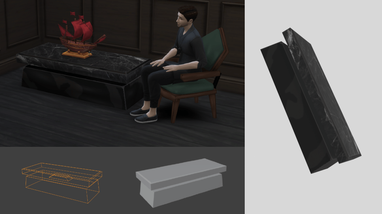 Nova Coffee Table - Gallery - The Sims 4 Build / Buy - CurseForge