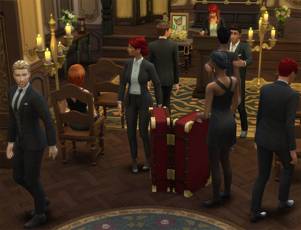 Install Call to Funeral Attire - The Sims 4 Mods - CurseForge