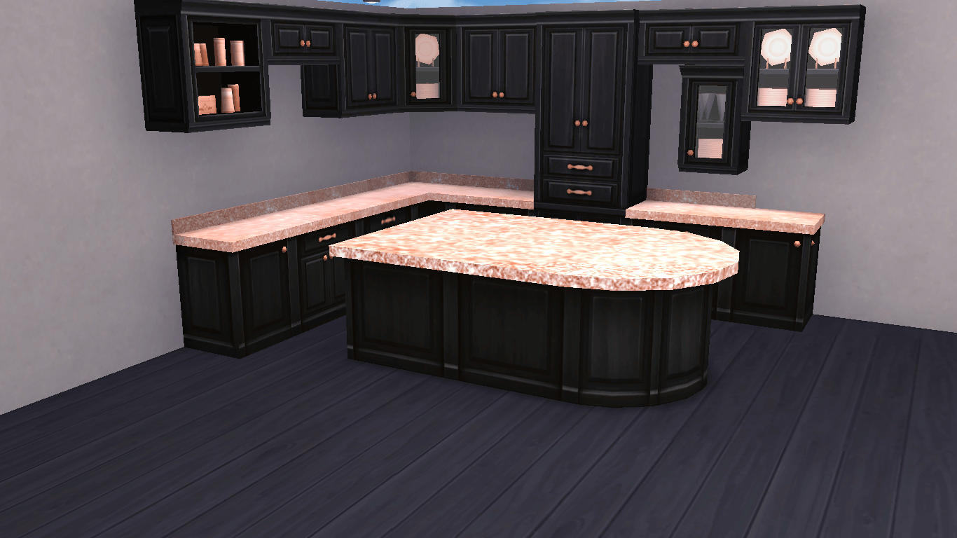 Rose Gold Gliter counter tops - Gallery - The Sims 4 Build / Buy ...