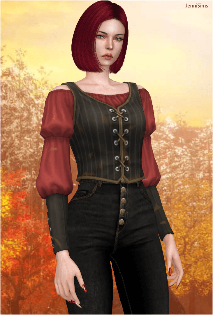 Top Corset - Gallery - The Sims 4 Create a Sim - CurseForge