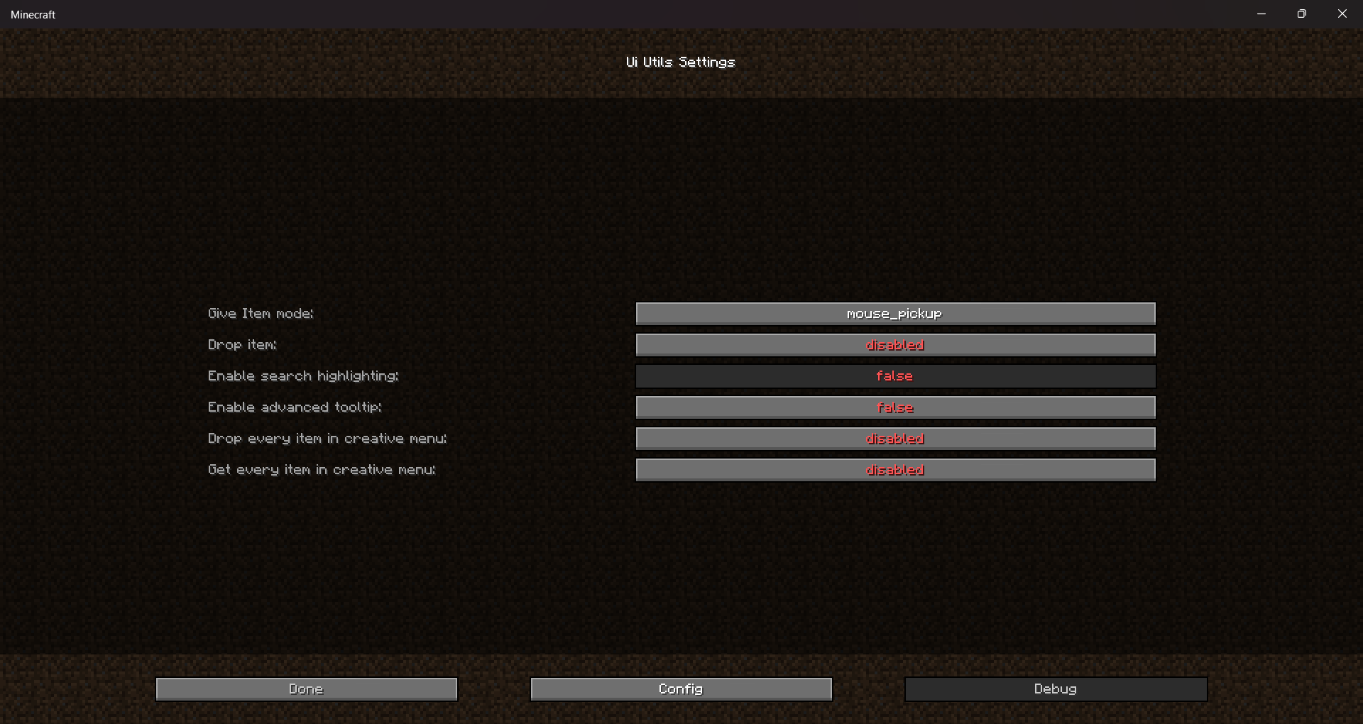 Ui Utils [JEI] - Gallery - Minecraft Bedrock Texture Packs - CurseForge