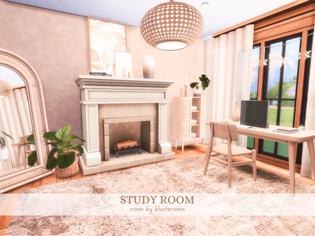 Cozy Study Room - The Sims 4 Rooms / Lots - CurseForge