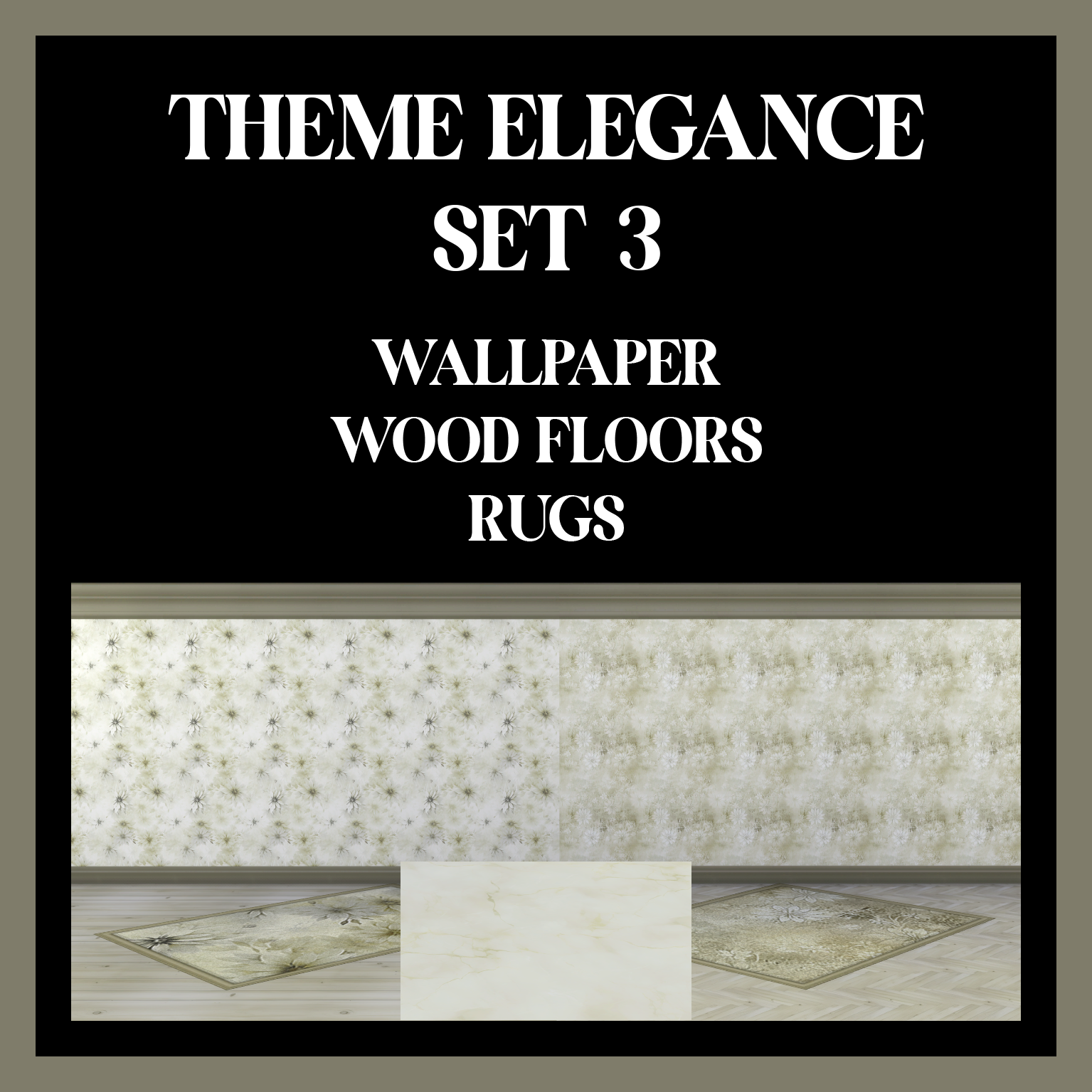 Elegant Chic - Theme Elegance Set 3 - Gallery - The Sims 4 Build / Buy ...