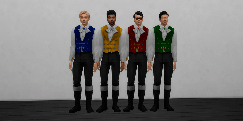 Regency suit - Gerson - Gallery - The Sims 4 Create a Sim - CurseForge