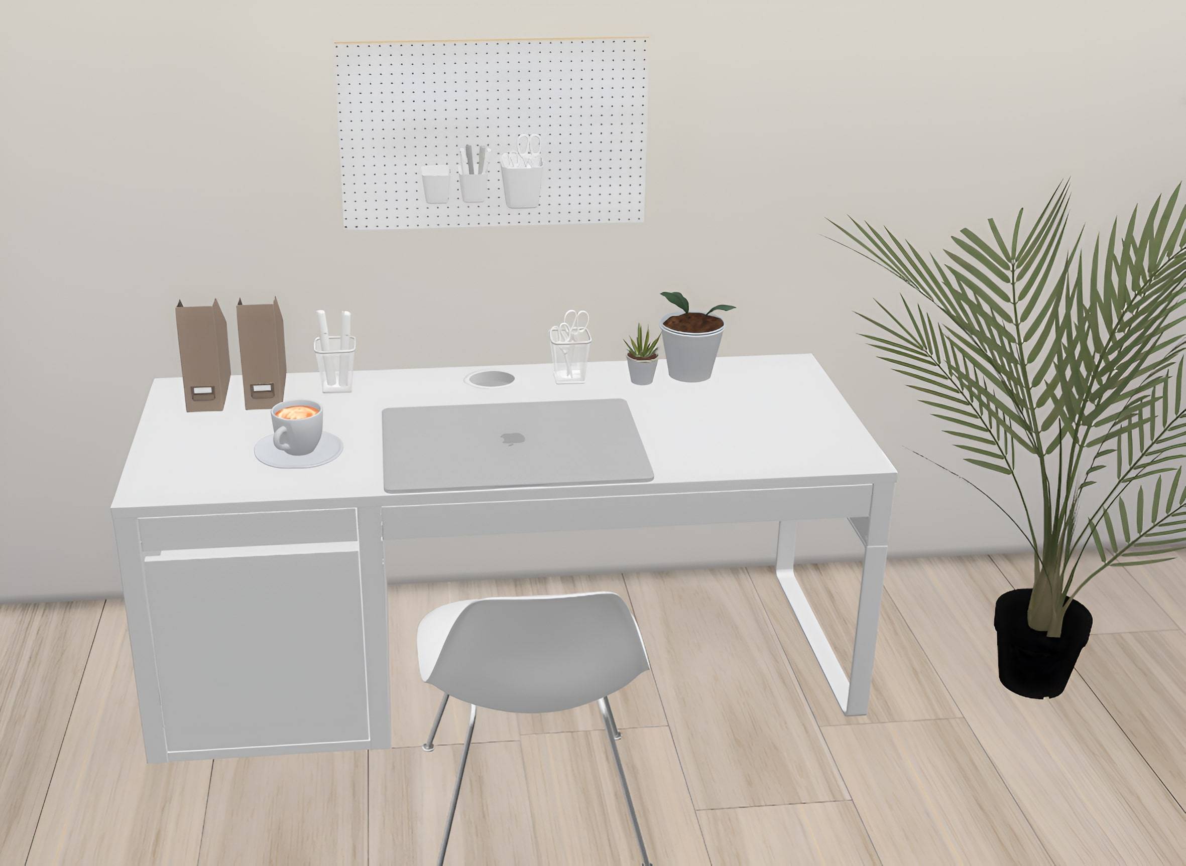 Minimal Sienna office set - Gallery - The Sims 4 Build / Buy - CurseForge