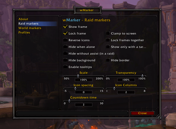 wMarker - Raid Controls / Marker Controls - Gallery - World of Warcraft Addons - CurseForge
