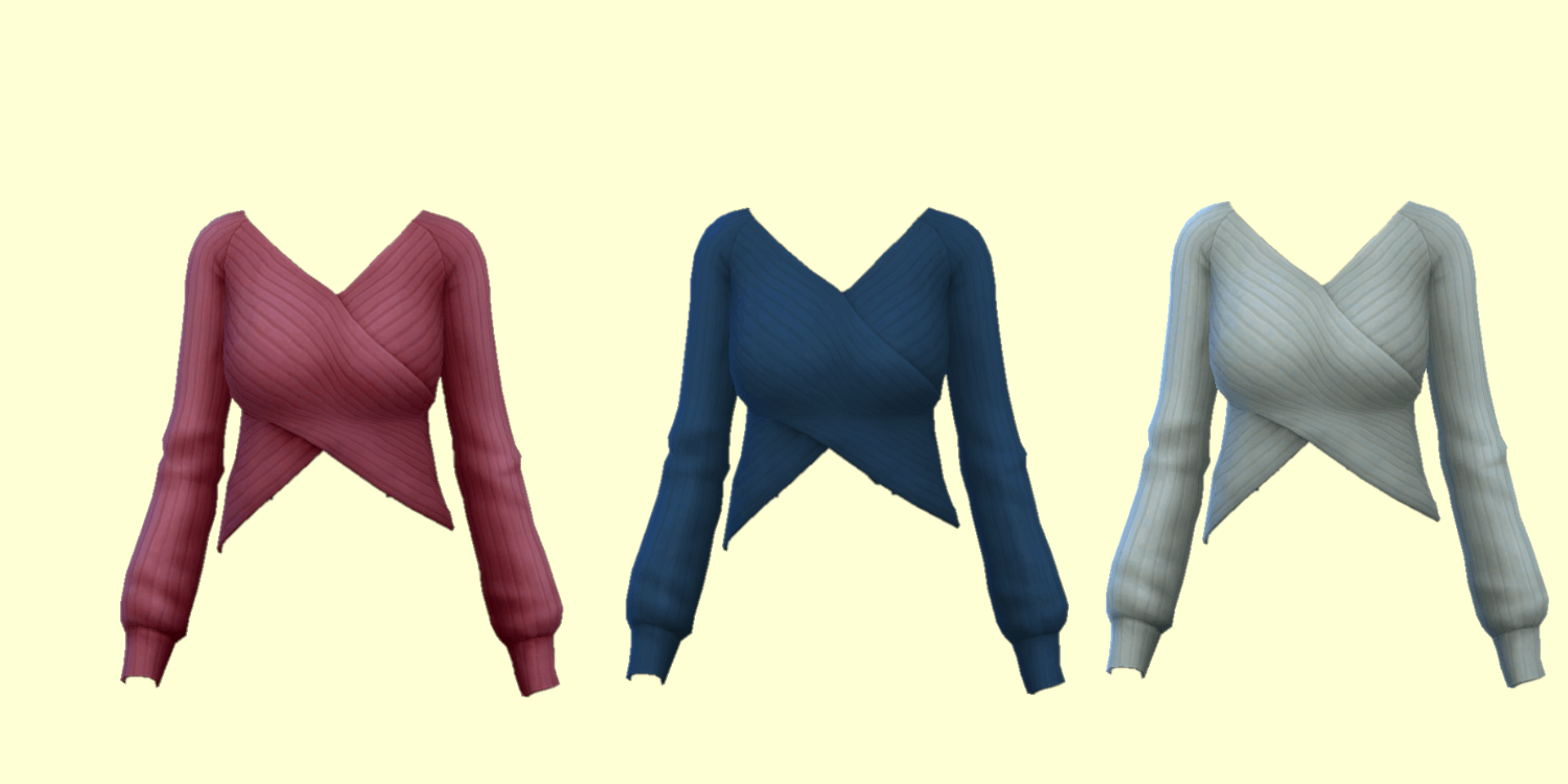 Cris Cross Sweater - Gallery - The Sims 4 Create a Sim - CurseForge