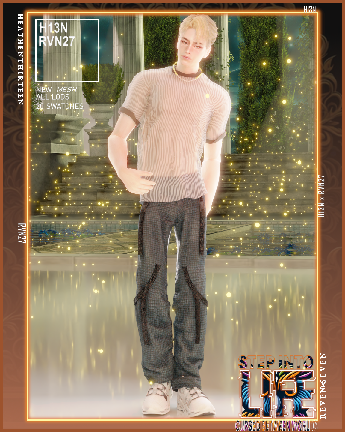 Techwear Tactical Nylon Strap Cyberpunk Trousers - The Sims 4 Create a ...