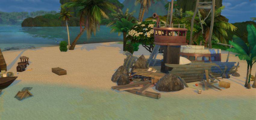 Shipwreck - Gallery - The Sims 4 Rooms / Lots - CurseForge