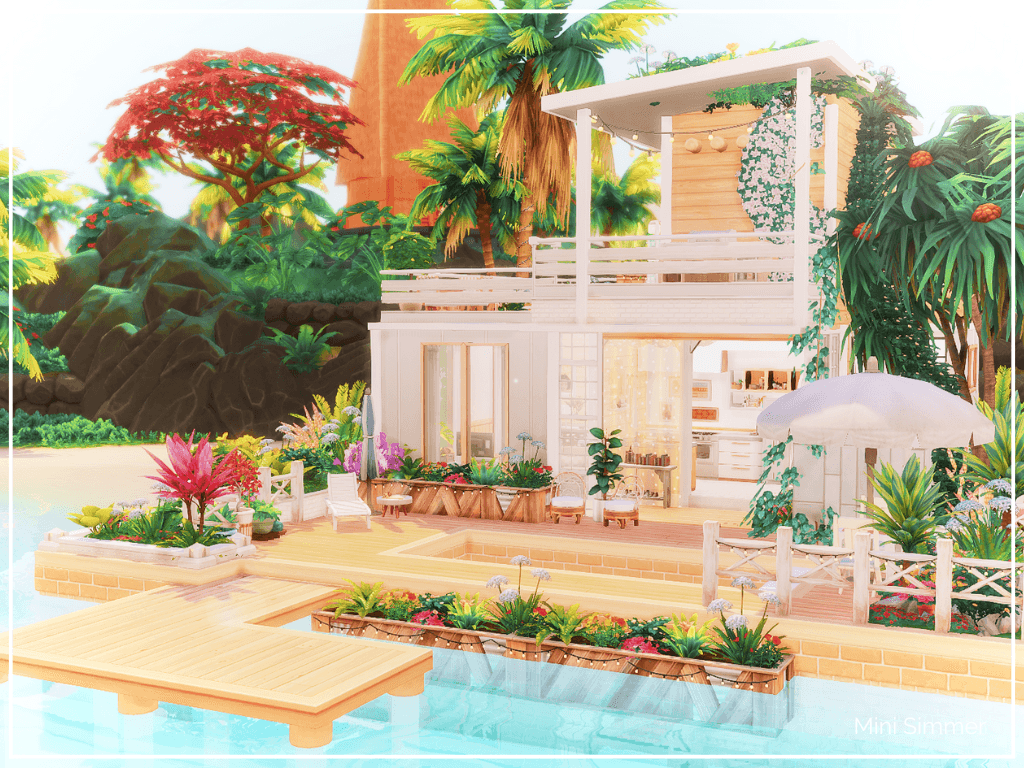 Paradise Point - No CC - Gallery - The Sims 4 Rooms / Lots - CurseForge