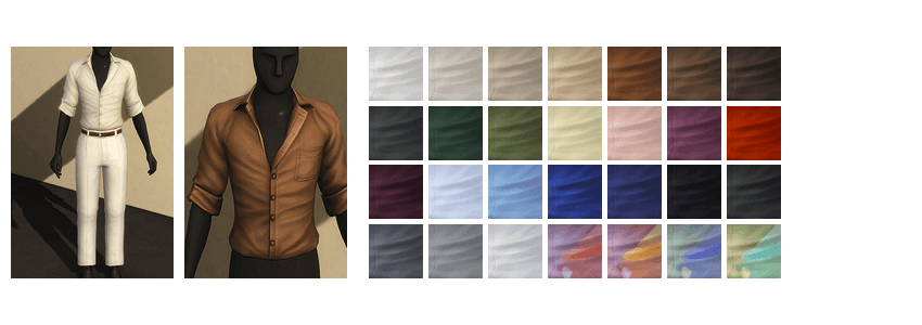 Desert Sand - Marvin Shirt Set (Masculine) - The Sims 4 Create a Sim ...