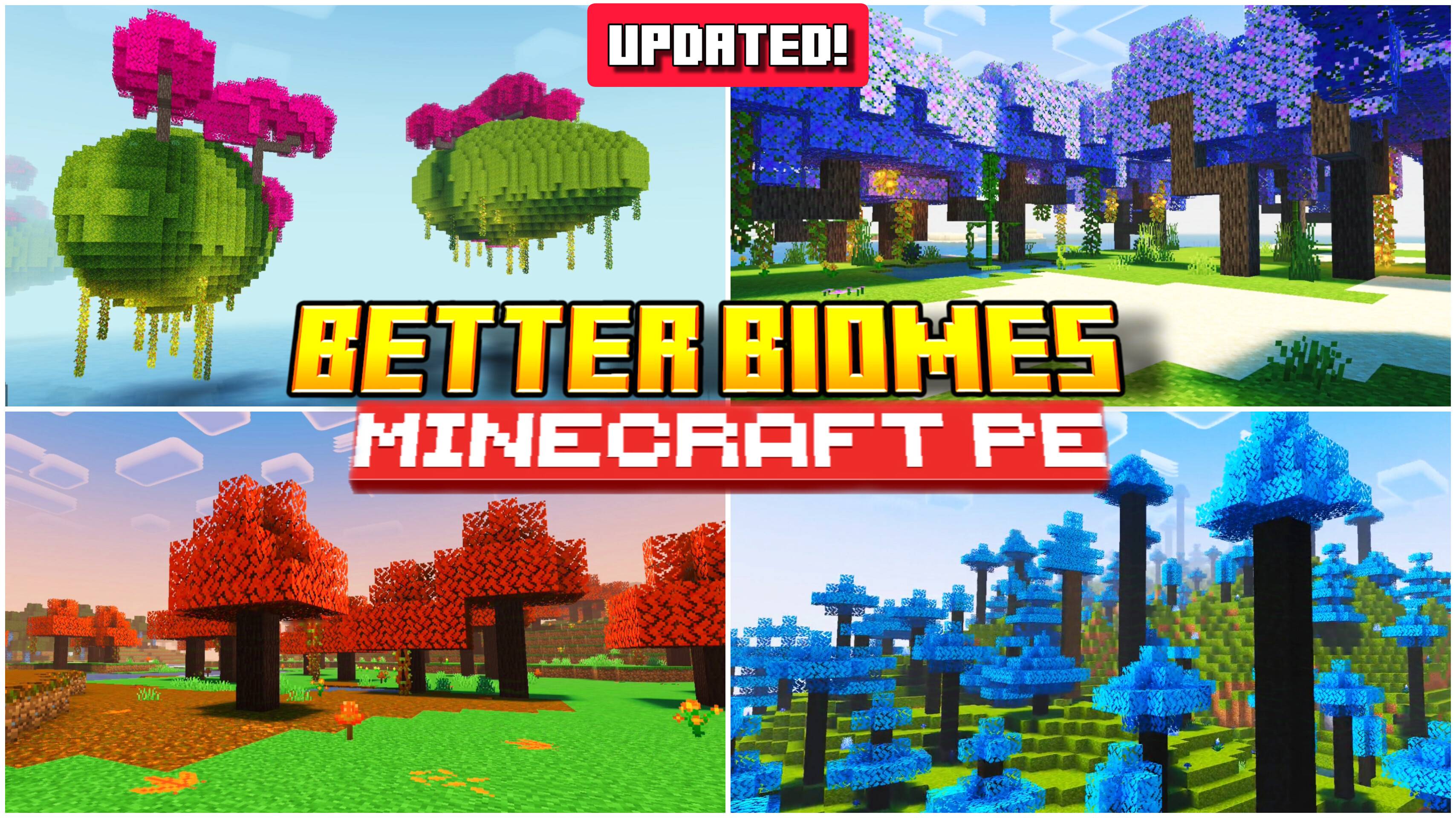 Better biomes - Gallery - Minecraft Bedrock Addons - CurseForge