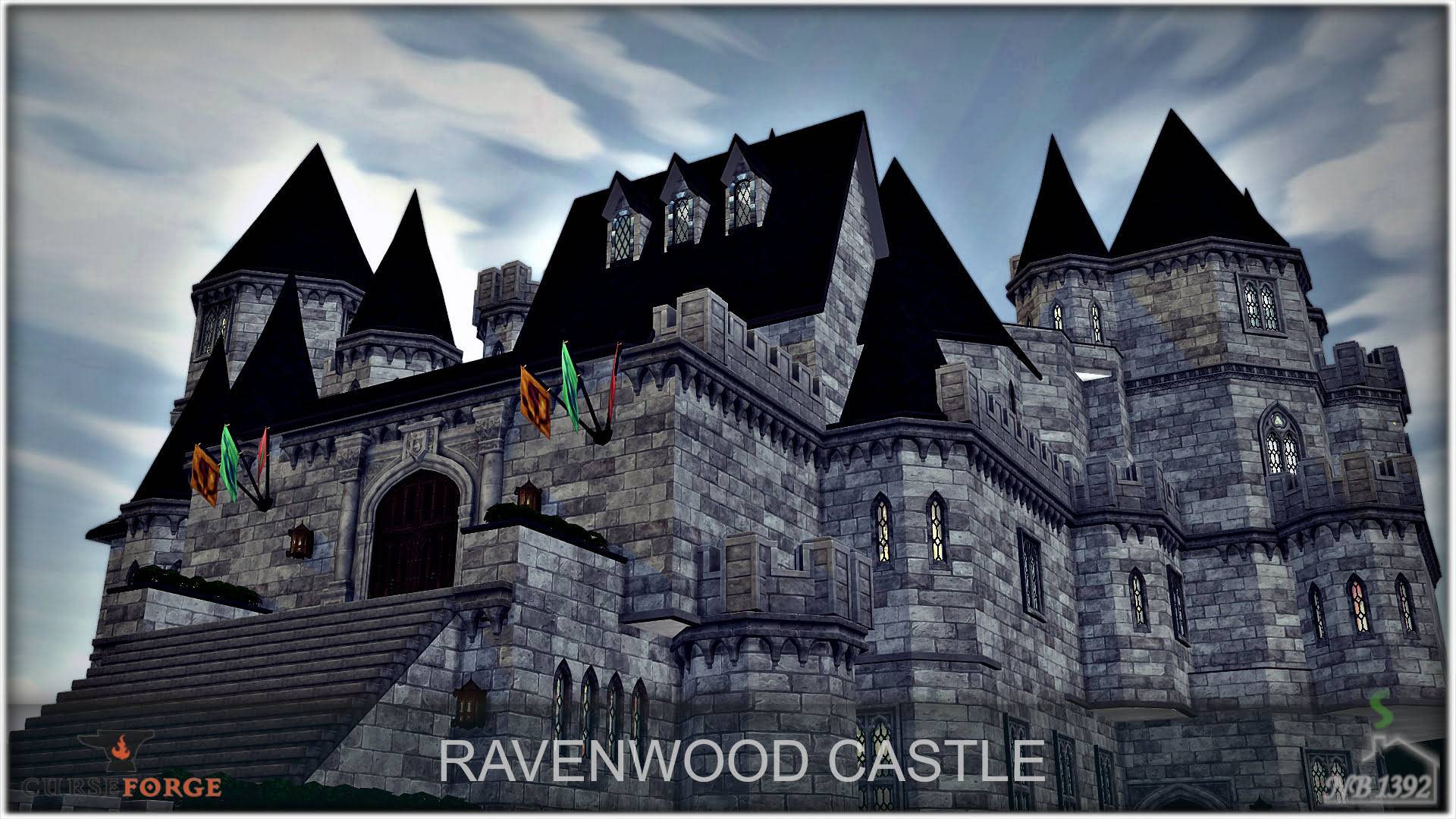 Ravenwood Castle (No CC!) - The Sims 4 Rooms / Lots - CurseForge