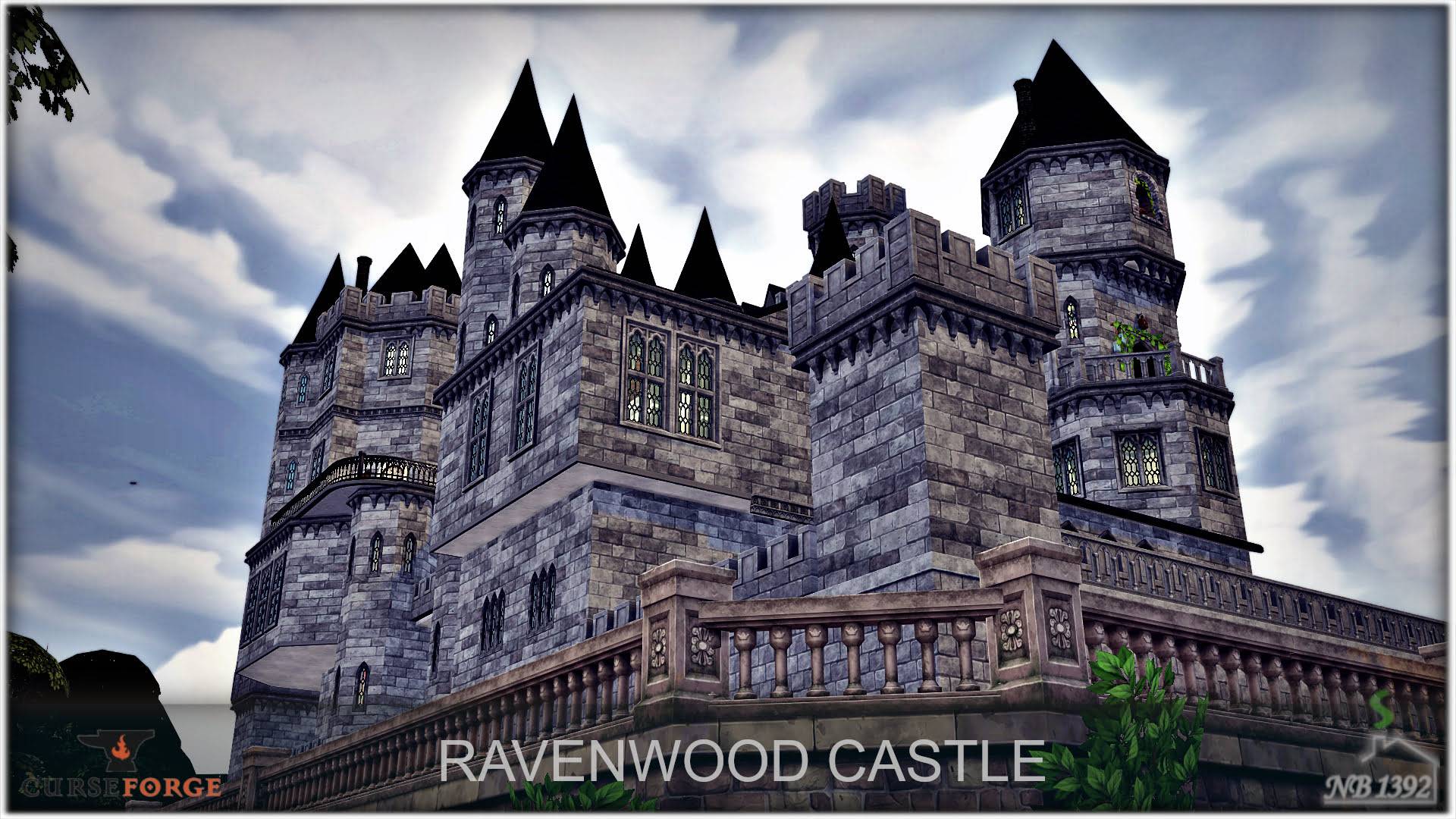 Ravenwood Castle (No CC!) - The Sims 4 Rooms / Lots - CurseForge