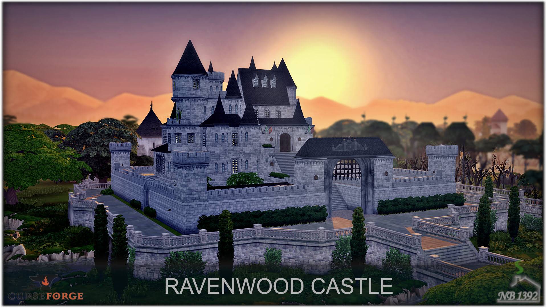 Ravenwood Castle (No CC!) - The Sims 4 Rooms / Lots - CurseForge