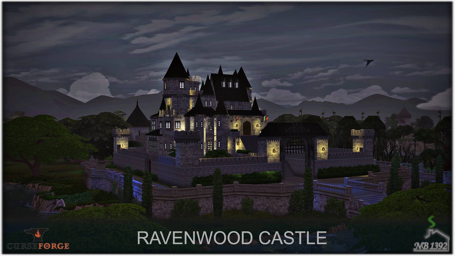 Ravenwood Castle (No CC!) - The Sims 4 Rooms / Lots - CurseForge