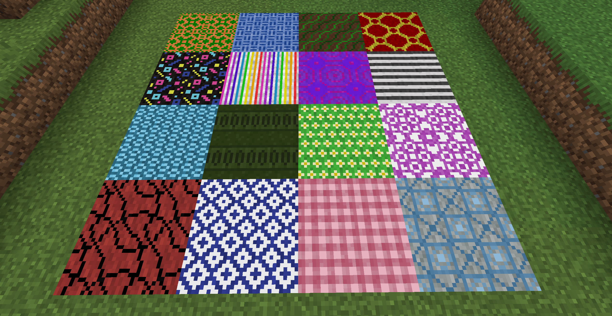 Minecraft Carpet Designs