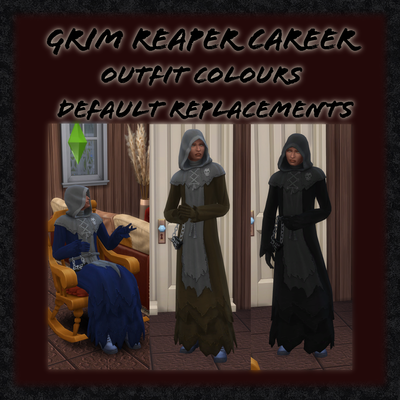 Grim Reaper Career Outfit Default Replacement Colours - Gallery - The ...