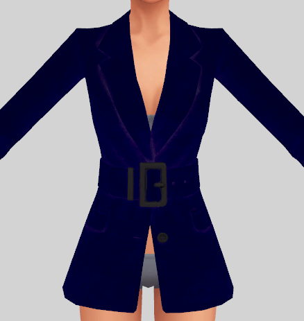 Velvet Blazer - Gallery - The Sims 4 Create a Sim - CurseForge
