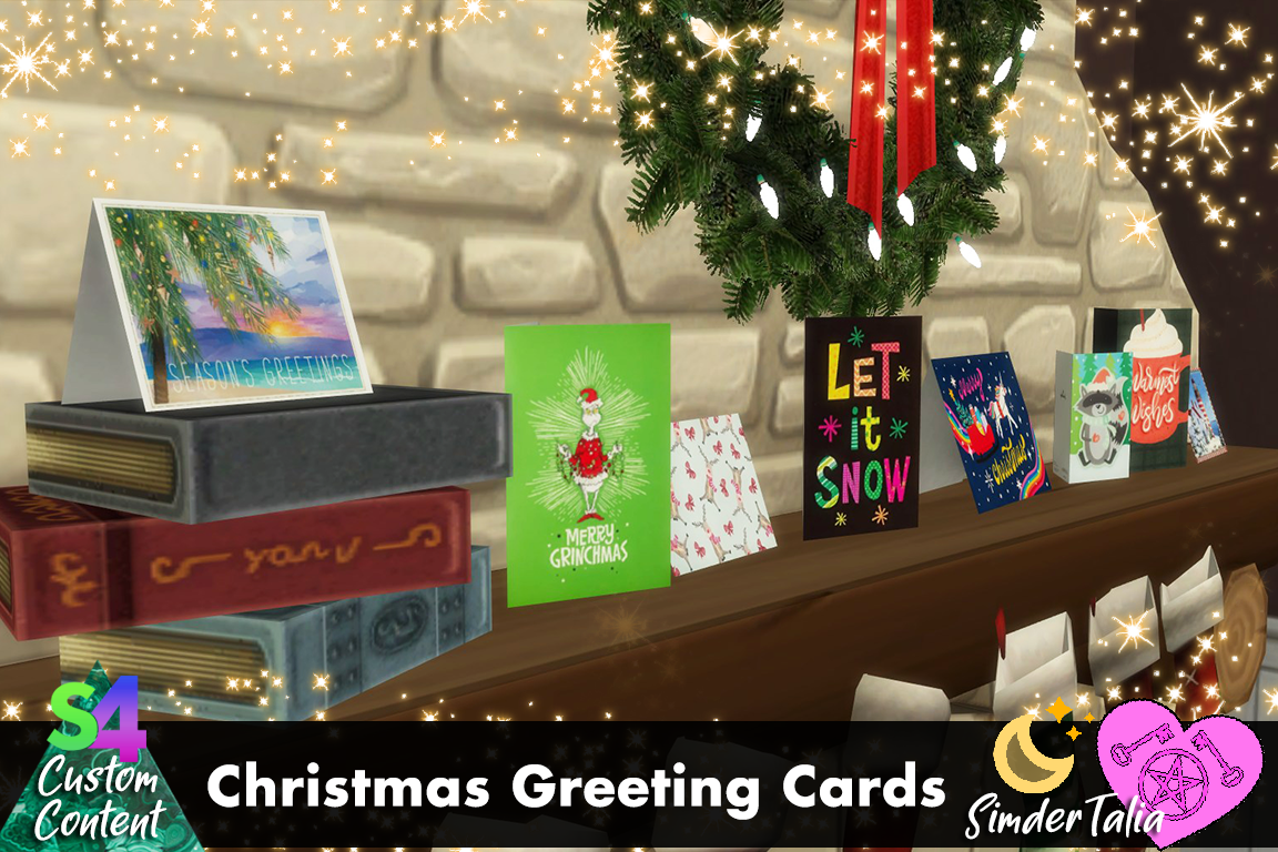 Christmas Greeting Cards - Gallery - The Sims 4 Build / Buy - CurseForge