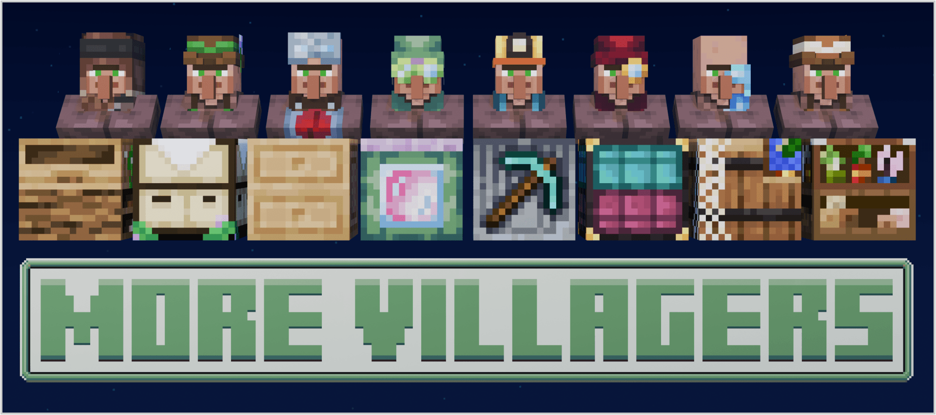 More Villagers : Re-employed - Minecraft Mods - CurseForge