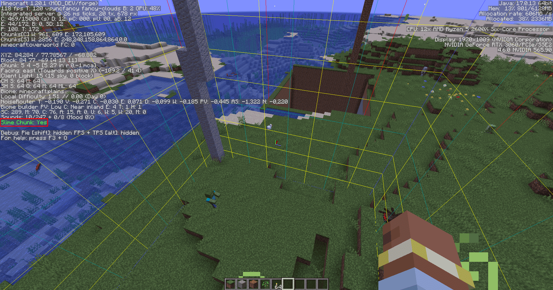 Slime Chunk Finder - Gallery - Minecraft Mods - CurseForge