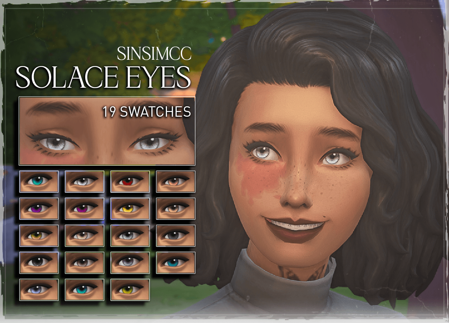 Solace Eyes | SINSIM - Gallery - The Sims 4 Create a Sim - CurseForge