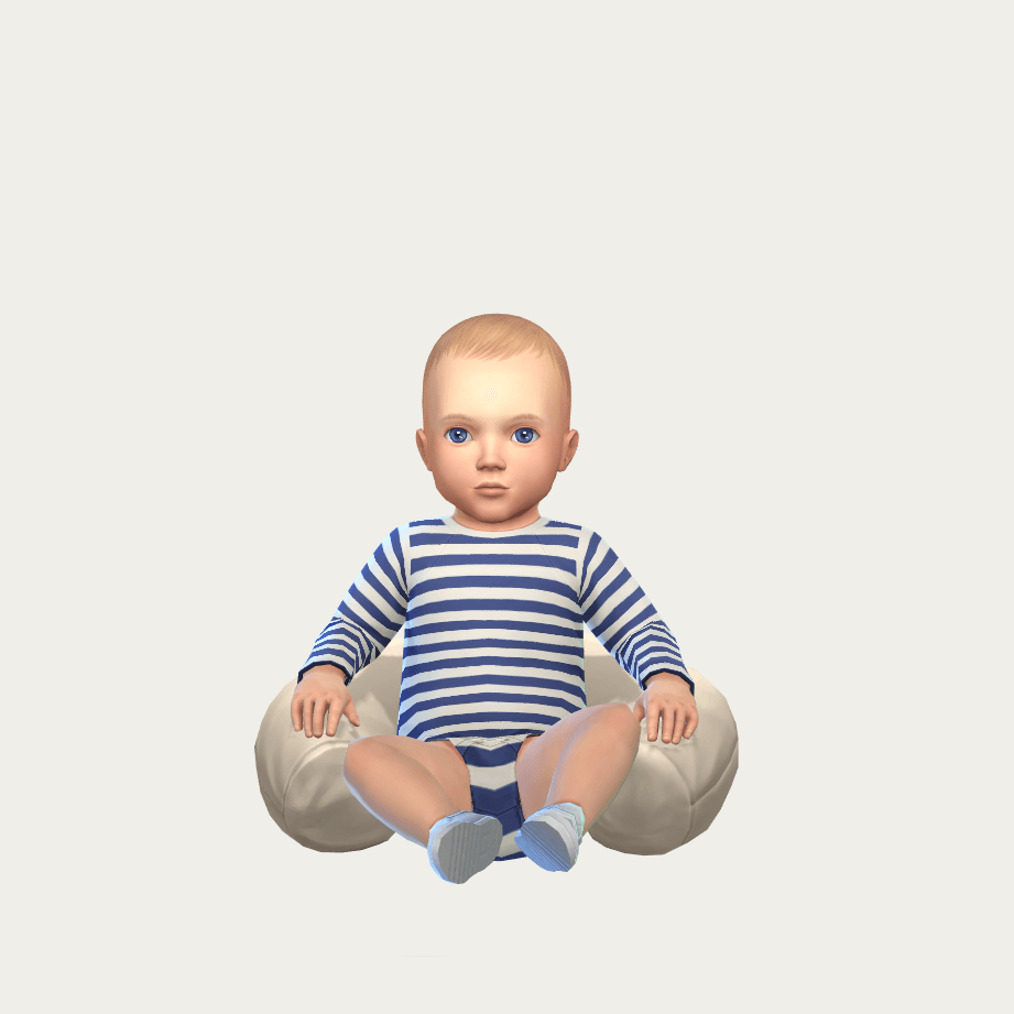 Infant Stripes & Solids Onesies - Gallery - The Sims 4 Create a Sim ...