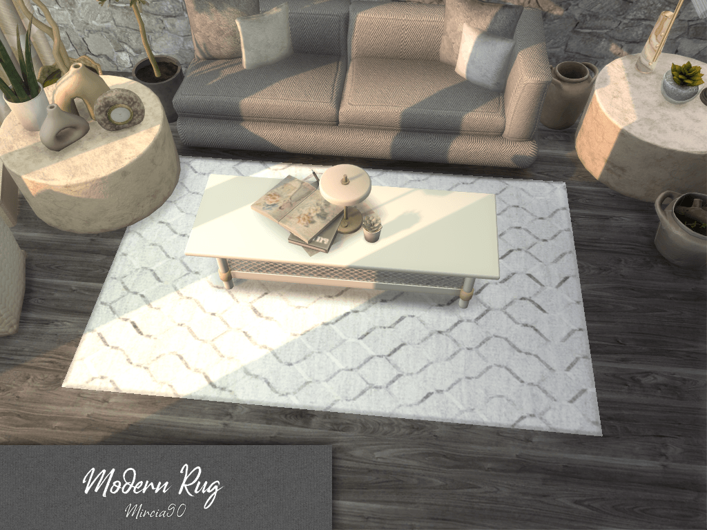 Modern Rug - Gallery - The Sims 4 Build / Buy - CurseForge