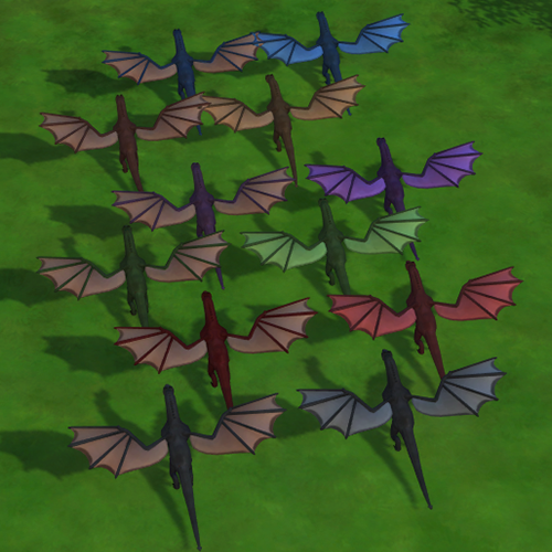 Rideable Dragons - Gallery - The Sims 4 Mods - CurseForge