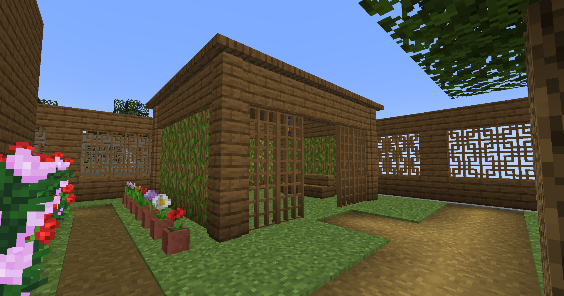 Decorative Wooden Lattices - Gallery - Minecraft Mods - CurseForge