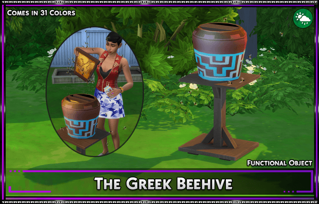 The Greek Beehive - Gallery - The Sims 4 Build / Buy - CurseForge