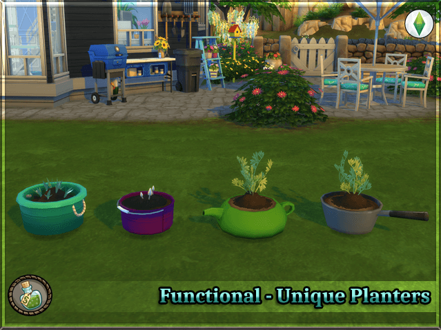 Unique Planters - Gallery - The Sims 4 Build / Buy - CurseForge