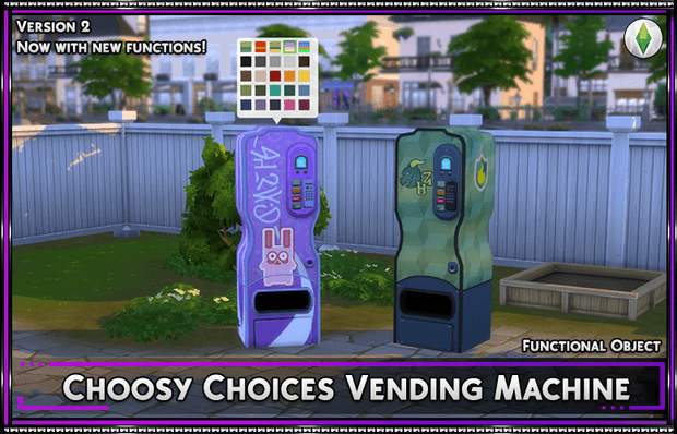 Choosy Choices Vending Machine - Gallery - The Sims 4 Build / Buy ...