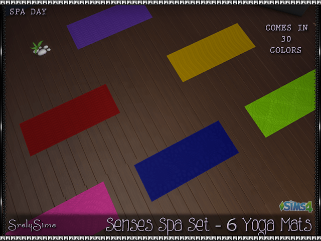 Recolors: Spa Day Yoga Mats - Gallery - The Sims 4 Build / Buy - CurseForge