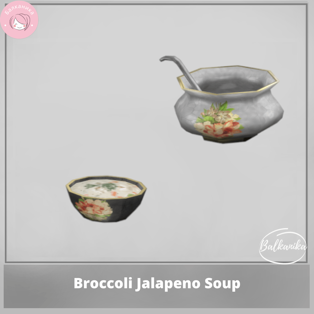 Broccoli Jalapeno Soup - The Sims 4 Mods - CurseForge