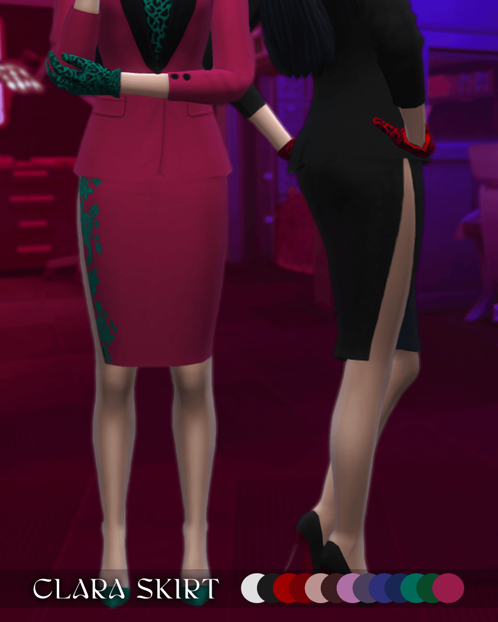 Clara Skirt (Alias Collection) - Gallery - The Sims 4 Create a Sim ...