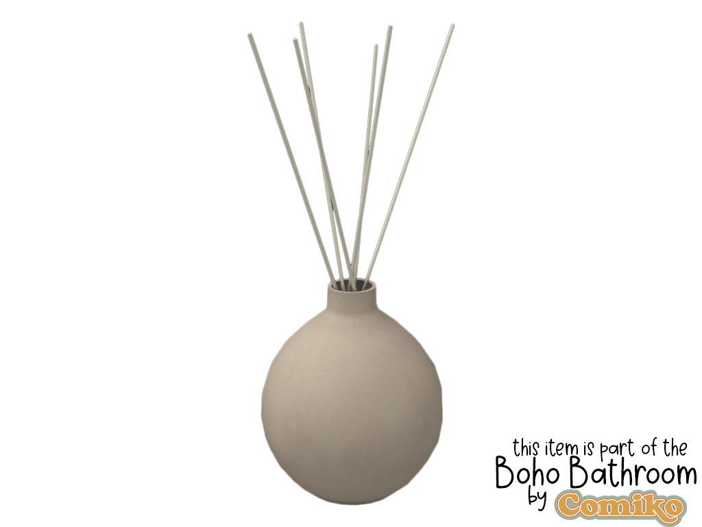 Comiko - Bathroom Boho Reed Diffuser - Gallery - The Sims 4 Build / Buy ...