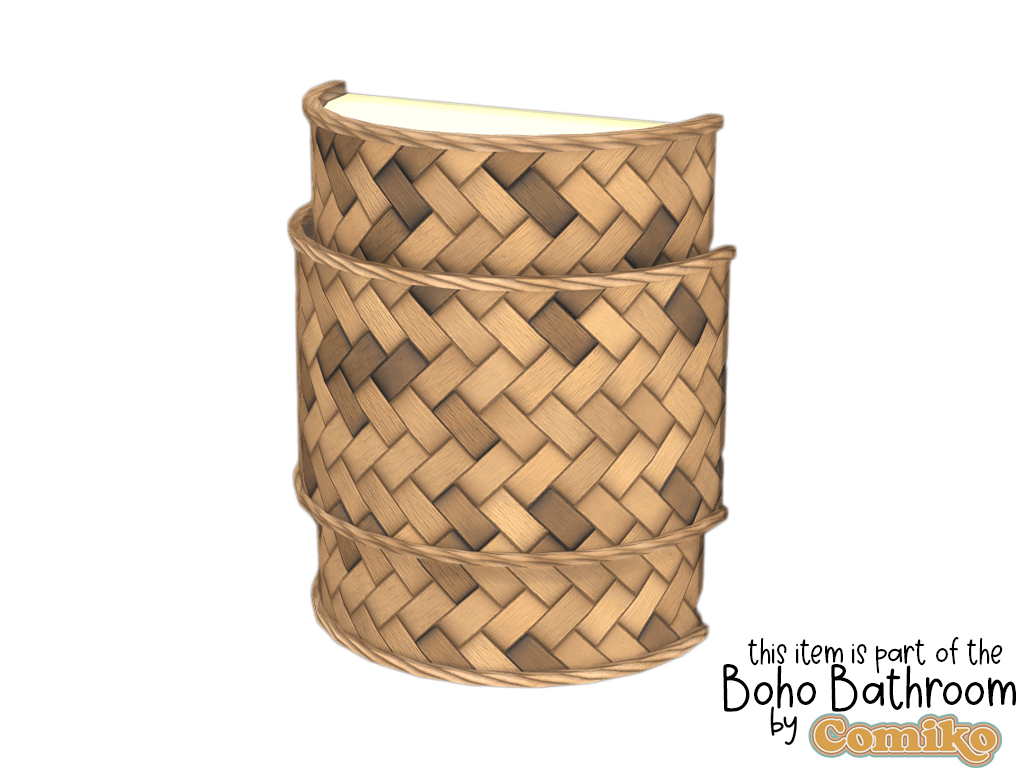 Comiko - Bathroom Boho Wall Lamp - Gallery - The Sims 4 Build / Buy ...