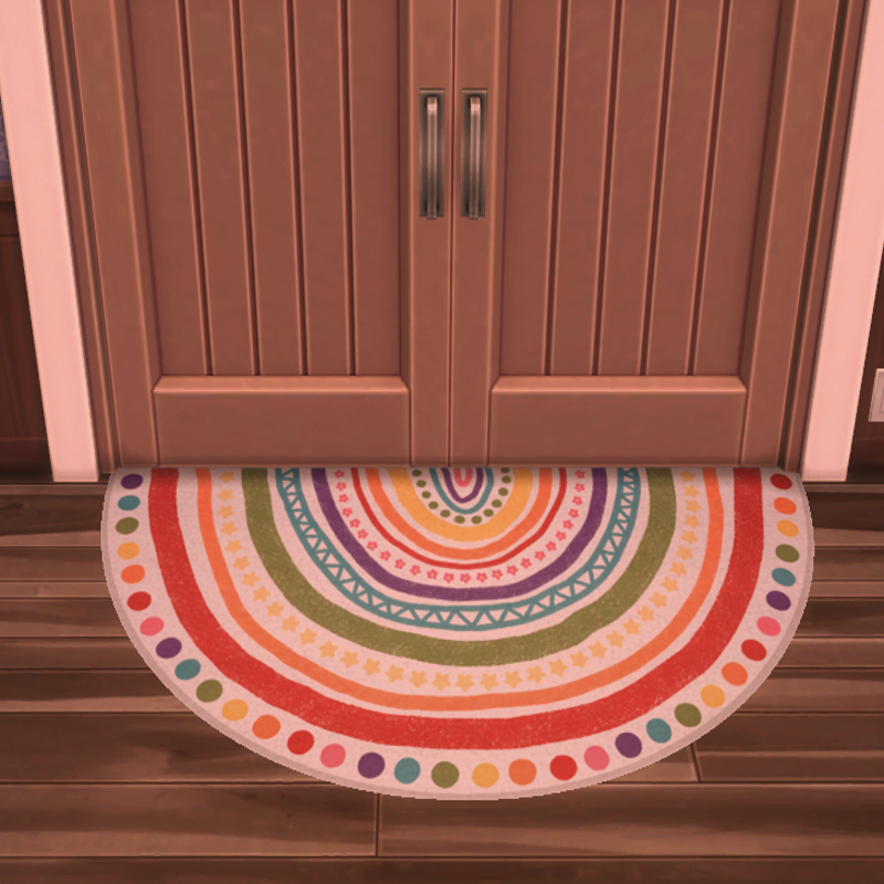Donut Co. Rainboho-tastic - Halfway There Rugs - Gallery - The Sims 4 ...