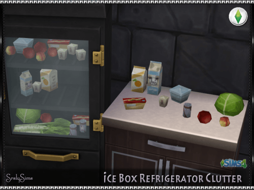 Ice Box Fridge Clutter - Gallery - The Sims 4 Build / Buy - CurseForge