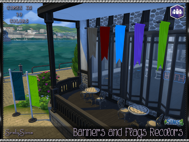 Recolors: Banners and Flags - Gallery - The Sims 4 Build / Buy - CurseForge