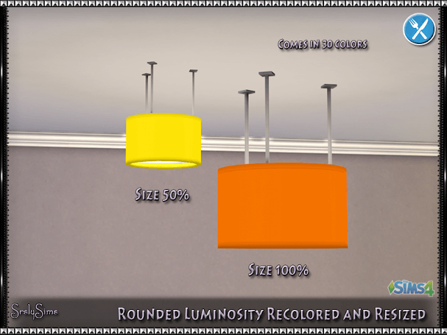 Recolors: Rounded Luminosity Lights - Gallery - The Sims 4 Build / Buy ...