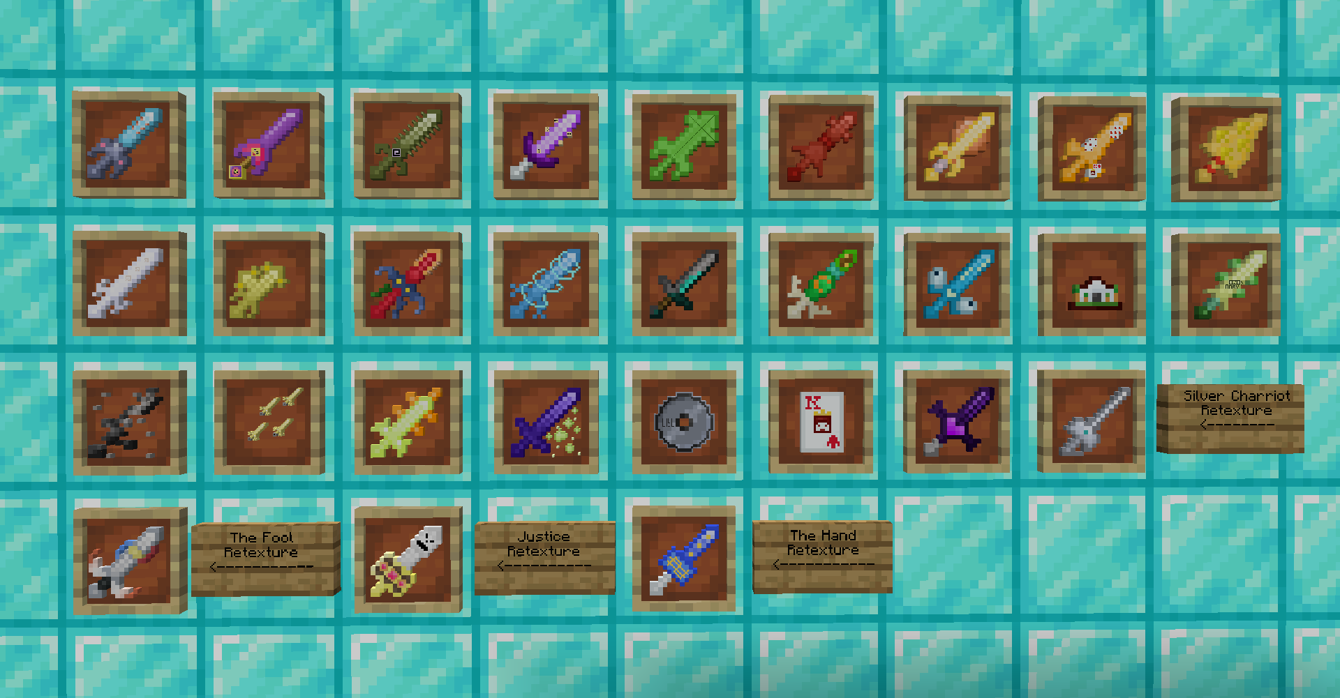 [Spoduo] Jojo's Stand Swords - Minecraft Mods - CurseForge