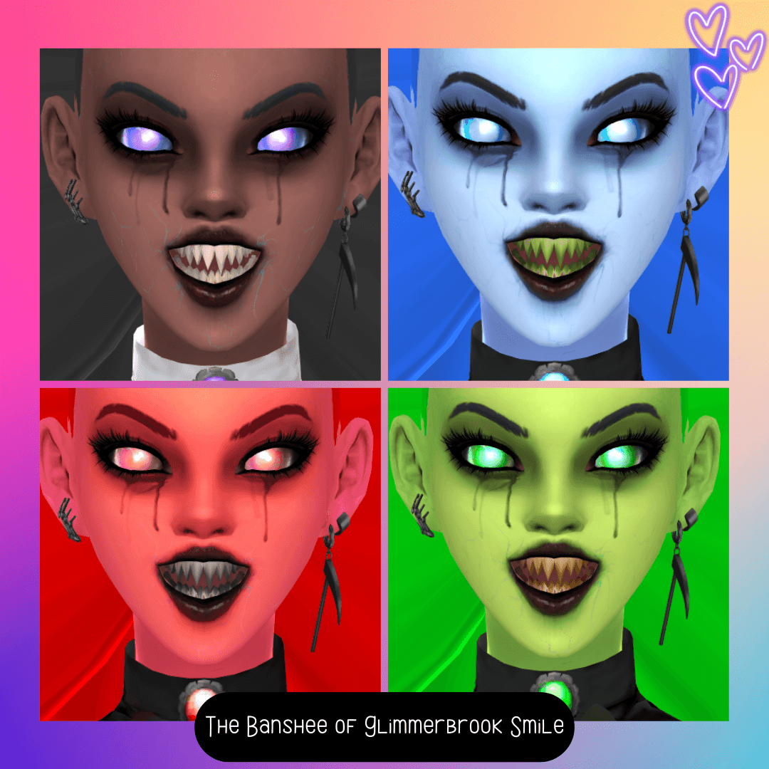 [JBTN] The Banshee of Glimmerbrook Smile - Gallery - The Sims 4 Create ...