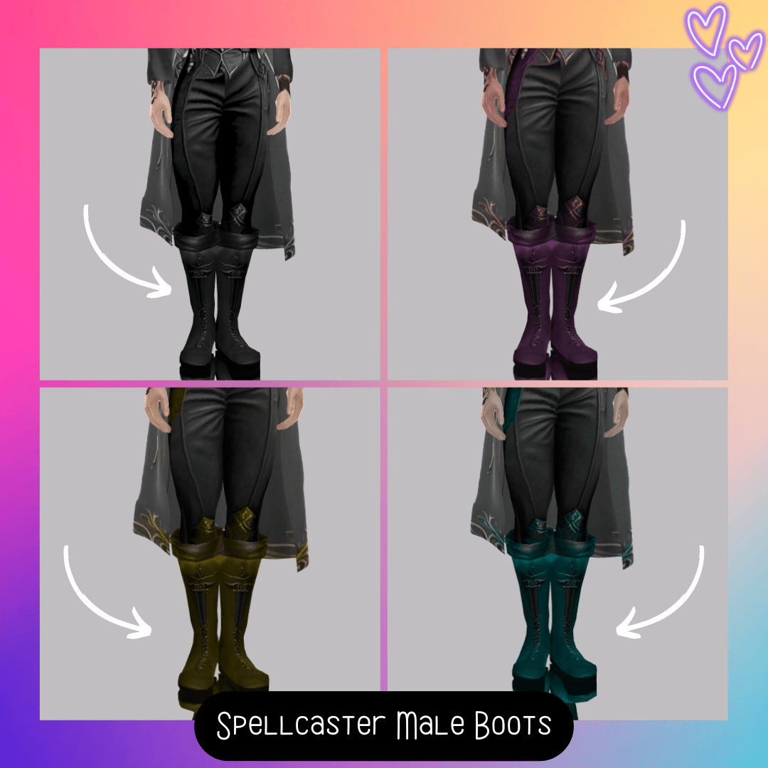 [JBTN] Spellcaster Male Boots - Gallery - The Sims 4 Create a Sim - CurseForge