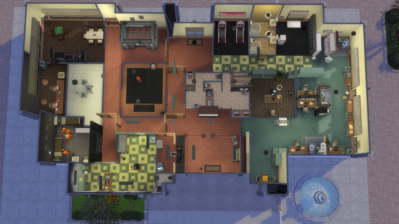 Playtested Police Station - Gallery - The Sims 4 Rooms / Lots - CurseForge