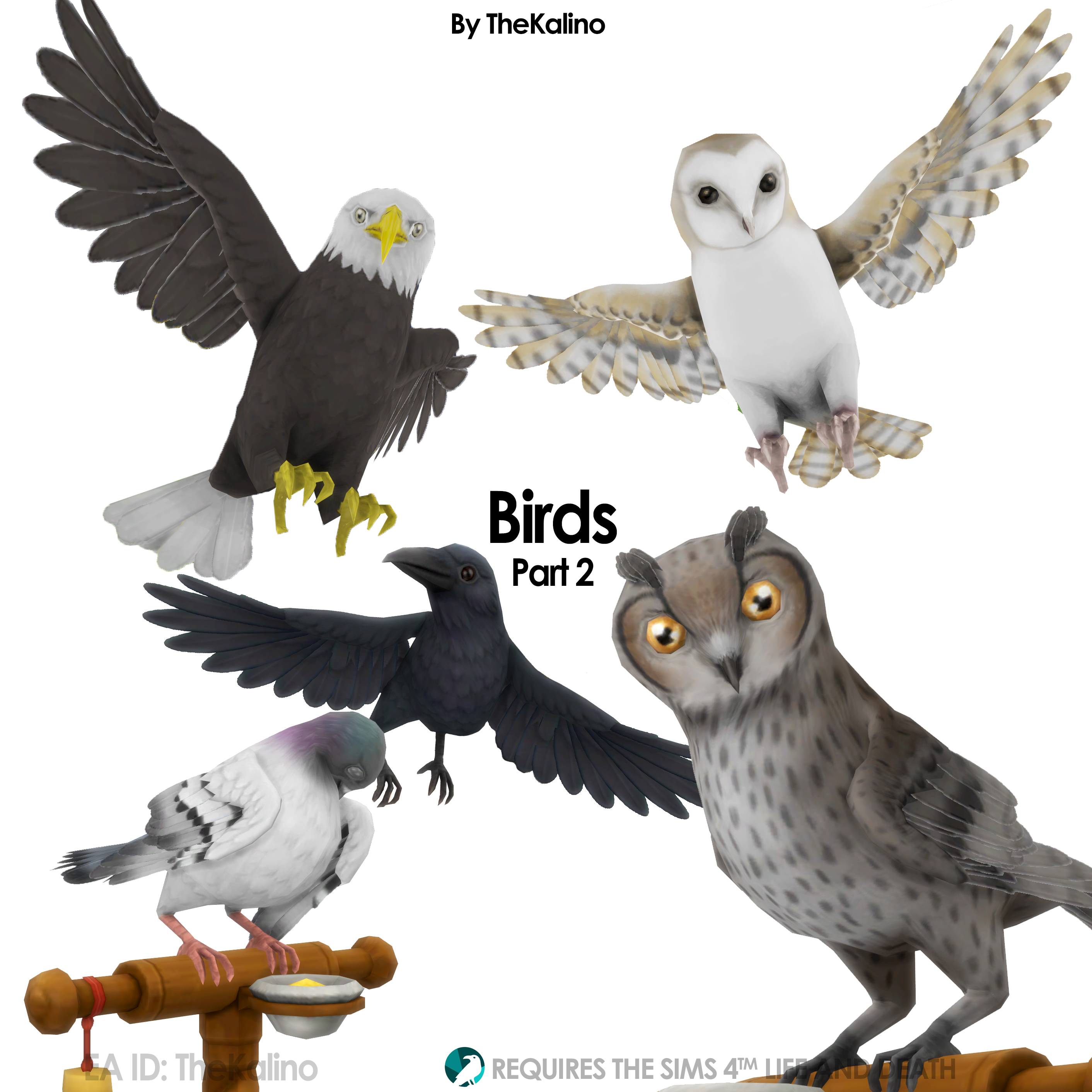 Birds (Part 2) - Gallery - The Sims 4 Build / Buy - CurseForge