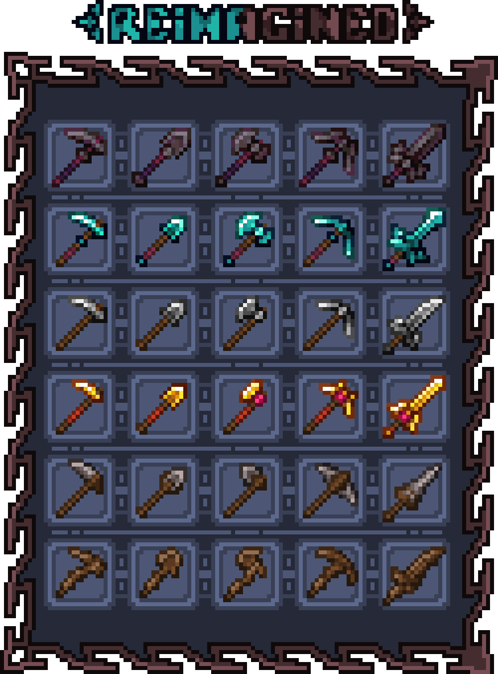 Bexla's Reimagined tools - Gallery - Minecraft Resource Packs - CurseForge